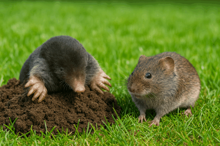 Mole Vole Control Indianapolis: Safe Lawn Solutions That Work - Blue ...